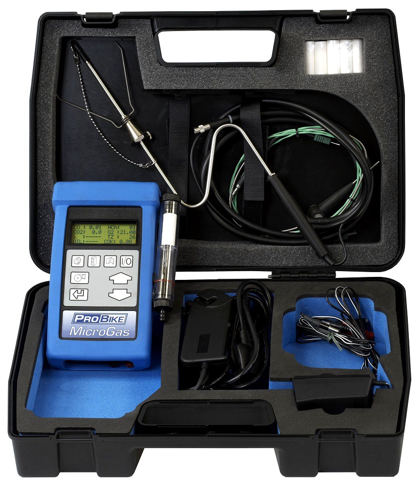Microgas | 2-gass Avgassmåler (co/hc) - - Probike | Verkstedutstyr ...